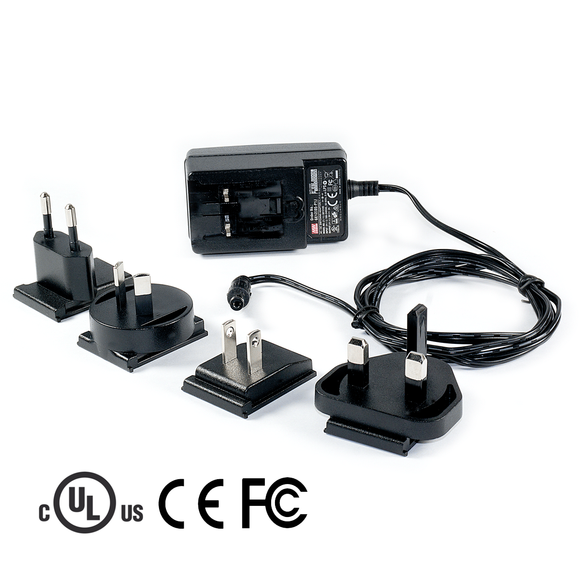 5VDC / 2A Power Supply (International Plugs) – CommFront