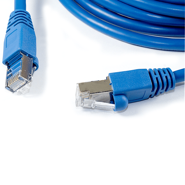 FTP CAT-5e Cable with Spring Protector - Blue – CommFront