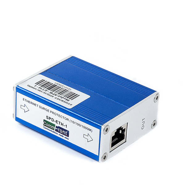 10 / 100 / 1000M Ethernet Surge Protector (Industrial / Passive / 8-Wi ...