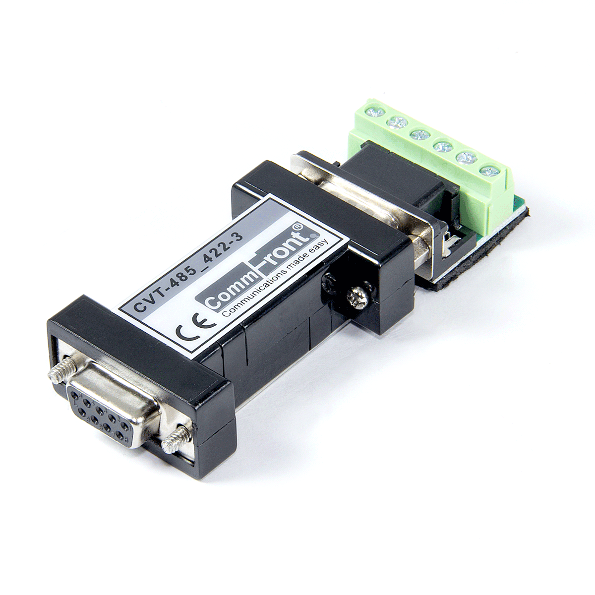 Opto-Isolated RS232 to RS485 / RS422 Converter (Industrial / Port-Powe ...