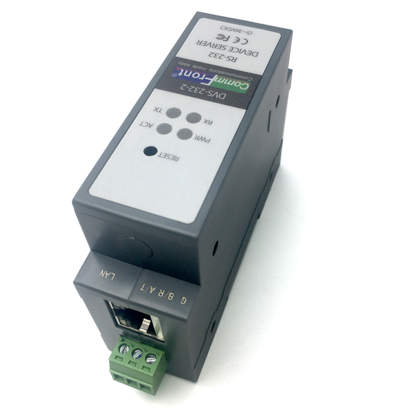 Compact RS232 Device Server / RS232 to Ethernet Converter / Modbus RTU ...