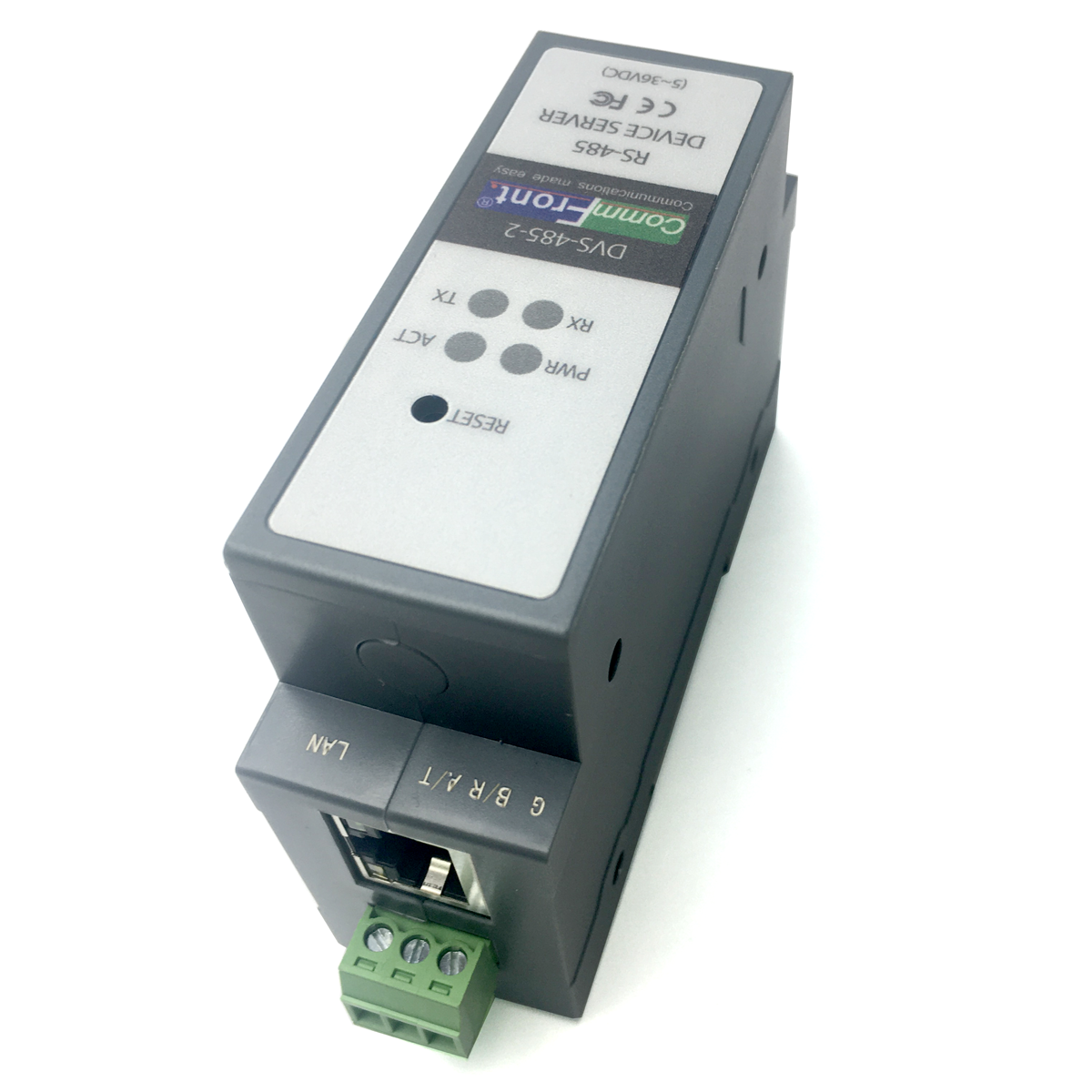 Compact RS485 Device Server / RS485 to Ethernet Converter / Modbus RTU ...