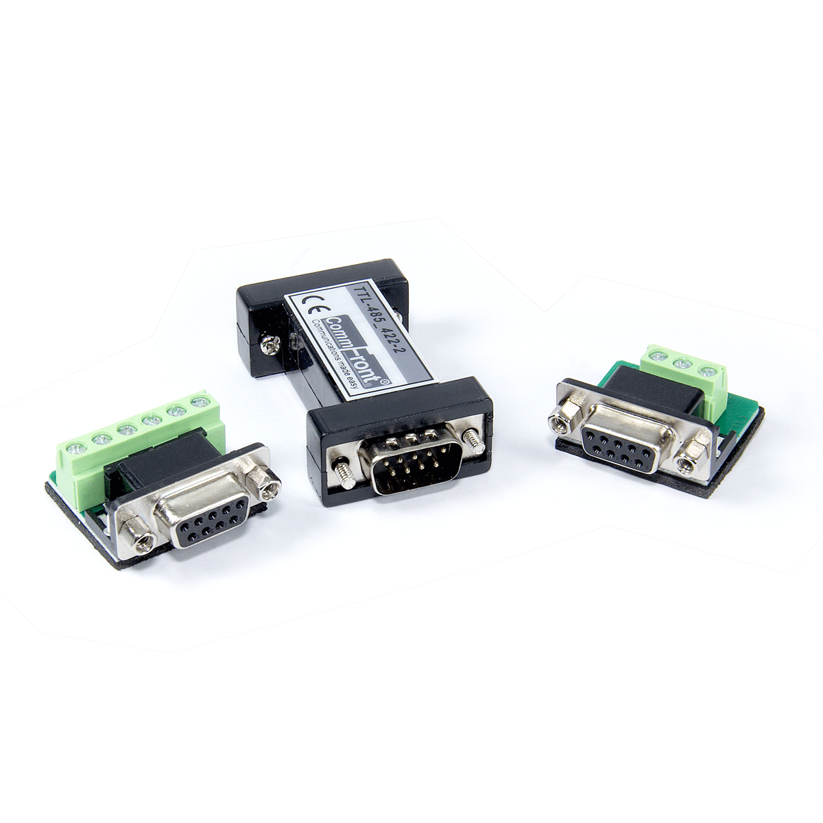 RS422 / RS485 to TTL Converter / TTL Repeater (Industrial) – CommFront