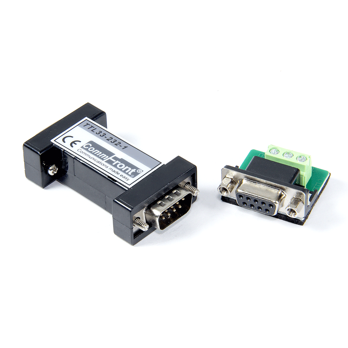 RS232 to TTL 3.3V Converter (Industrial / Port-Powered) – CommFront