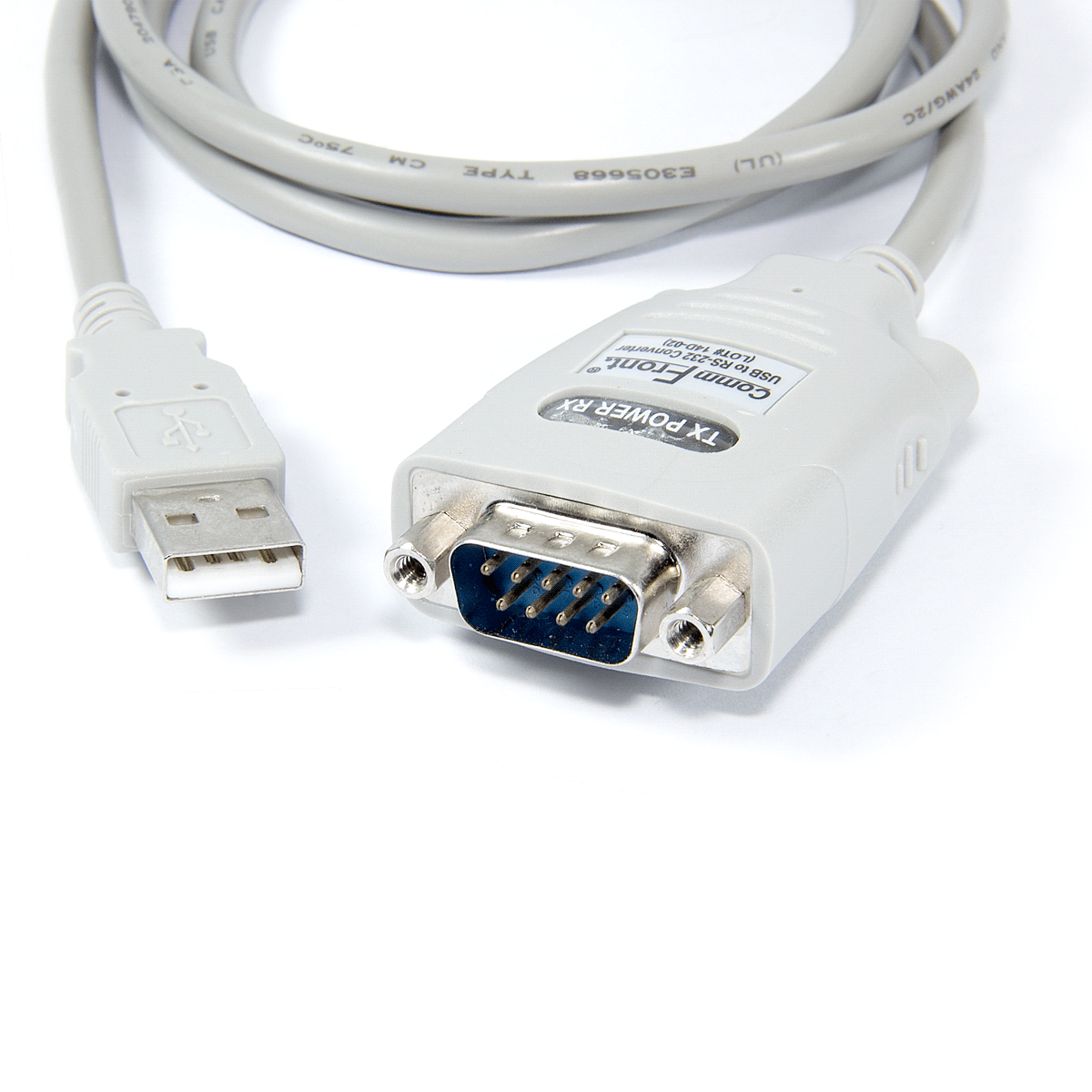 USB to RS232 Adapter / Converter – CommFront