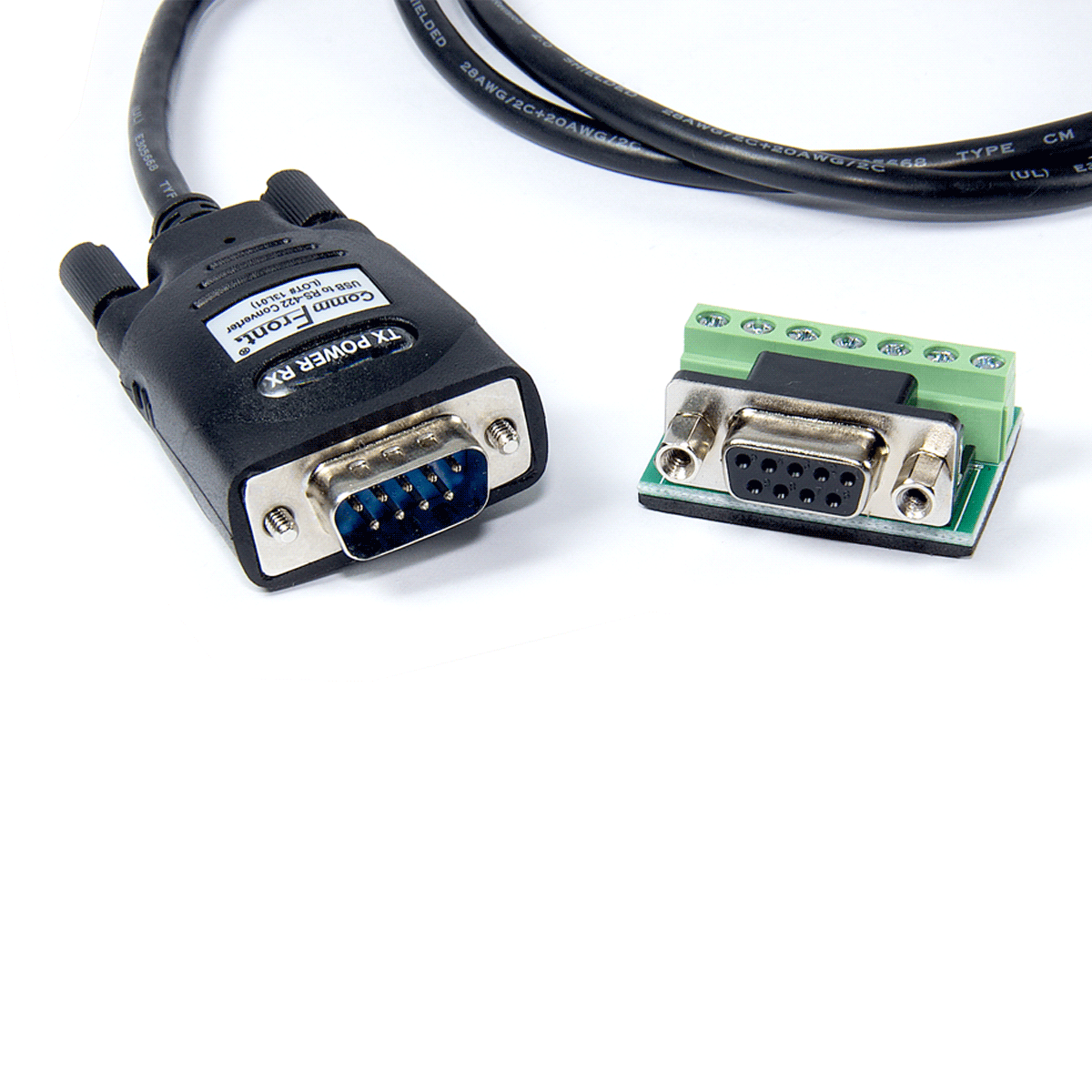 USB to 4-Wire RS422 / RS485 Adapter / Converter – CommFront